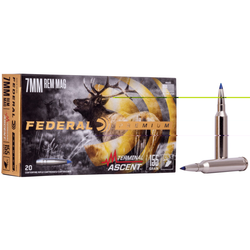 Fed Prm 7mmrem 155gr Ta 20-200 - Civil TAC
